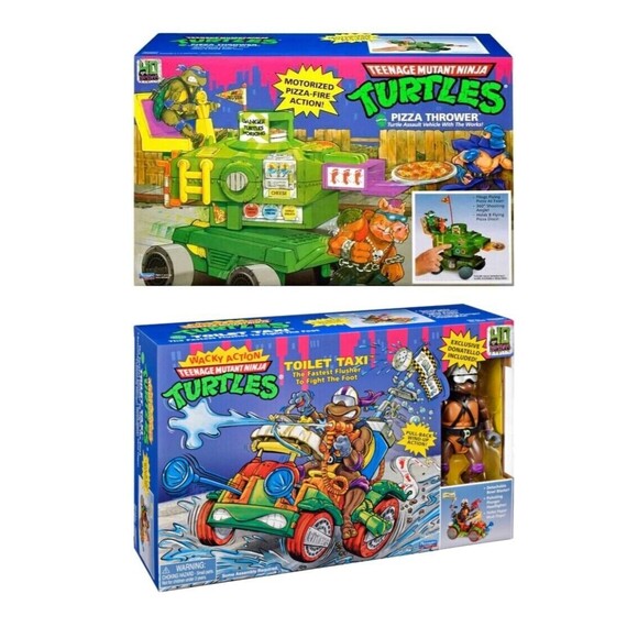 Toys | Teenage Mutant Ninja Turtles 4th Anniversary Toilet Taxi ...